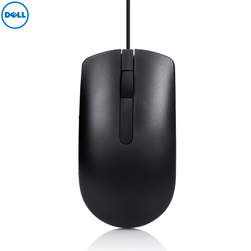 正品Dell戴尔鼠标MS116笔记本台式机用鼠标USB原装联保办公好帮手_虎窝淘