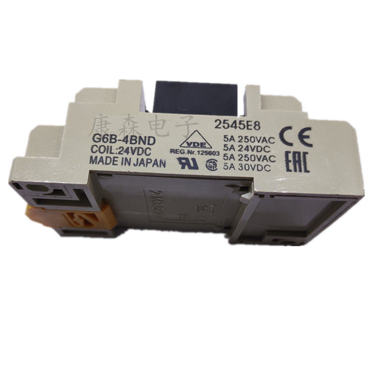 OMRON欧姆龙G6B-4BND配G6B-1174P-FD-US-24VDC套装4组终端继电器_虎窝淘
