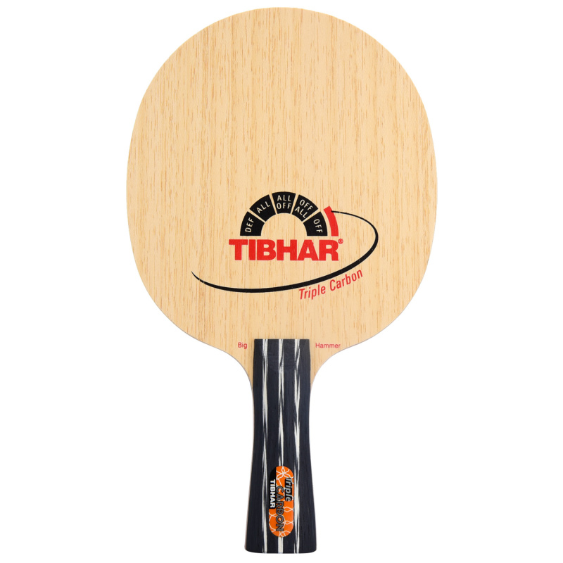 【仙林】挺拔锤霸三碳皇大锤正品乒乓球底板 TIBHAR TRIPLE CARBO_虎窝淘