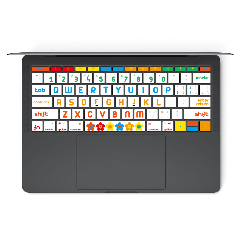 SkinAT适用于MacBook Pro键盘贴膜 Mac Air键盘膜笔记本电脑贴_虎窝淘