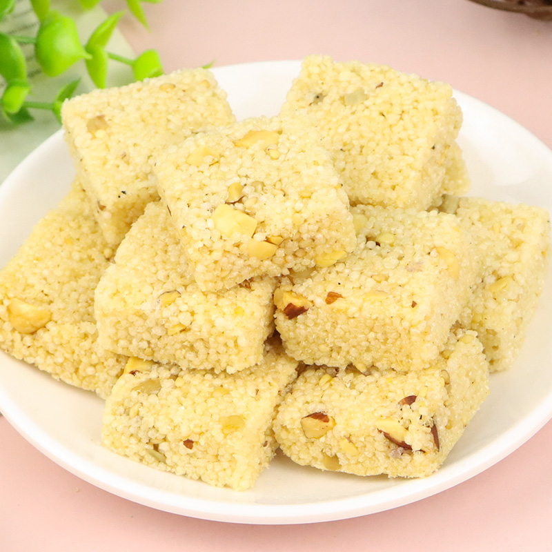 丰阳谷158g坚果小方米酥江西特产炒香米黑米营养健康充饥怀旧零食_虎窝淘