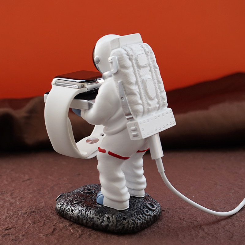 laylion太空人宇航员iwatch适用于苹果手表无线充电器男女礼物_虎窝淘