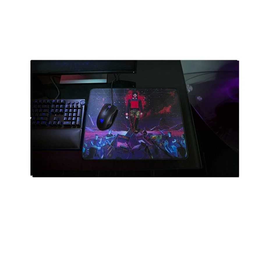 Razer/雷蛇巨人速度游戏鼠标垫抗磨损缝合布 Dr. Disrespect版_虎窝淘