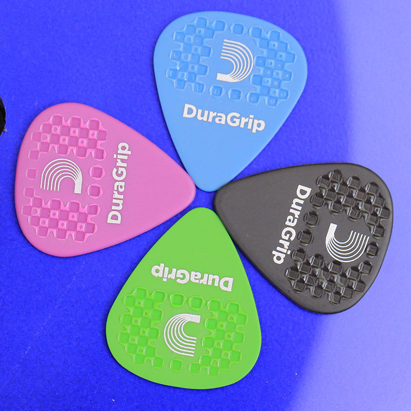 D'Addario达达里奥 DuraGrip拨片民谣吉他电吉他贝司拨片_虎窝淘