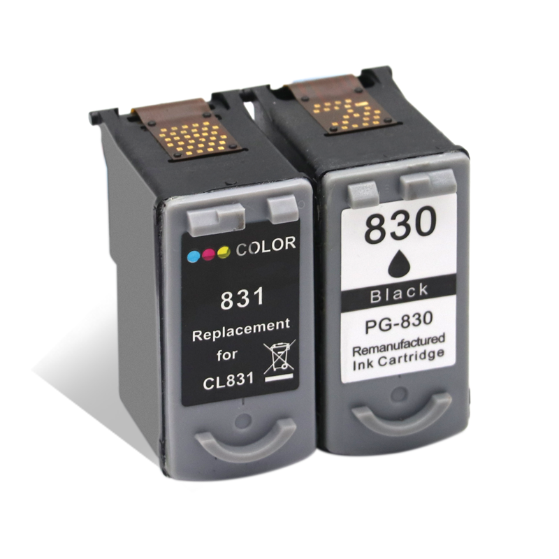 MAG适用佳能PG830 CL831墨盒IP1180 IP1980 IP1880 MP145 MP228 MP198彩色喷墨打印机一体机墨盒连 ...
