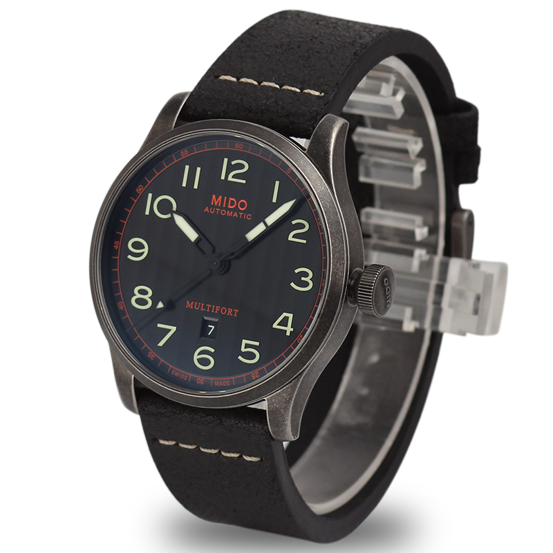 Mido/美度舵手穿越者夜光防水机械皮带男表 M032.607.36.050.09_虎窝淘