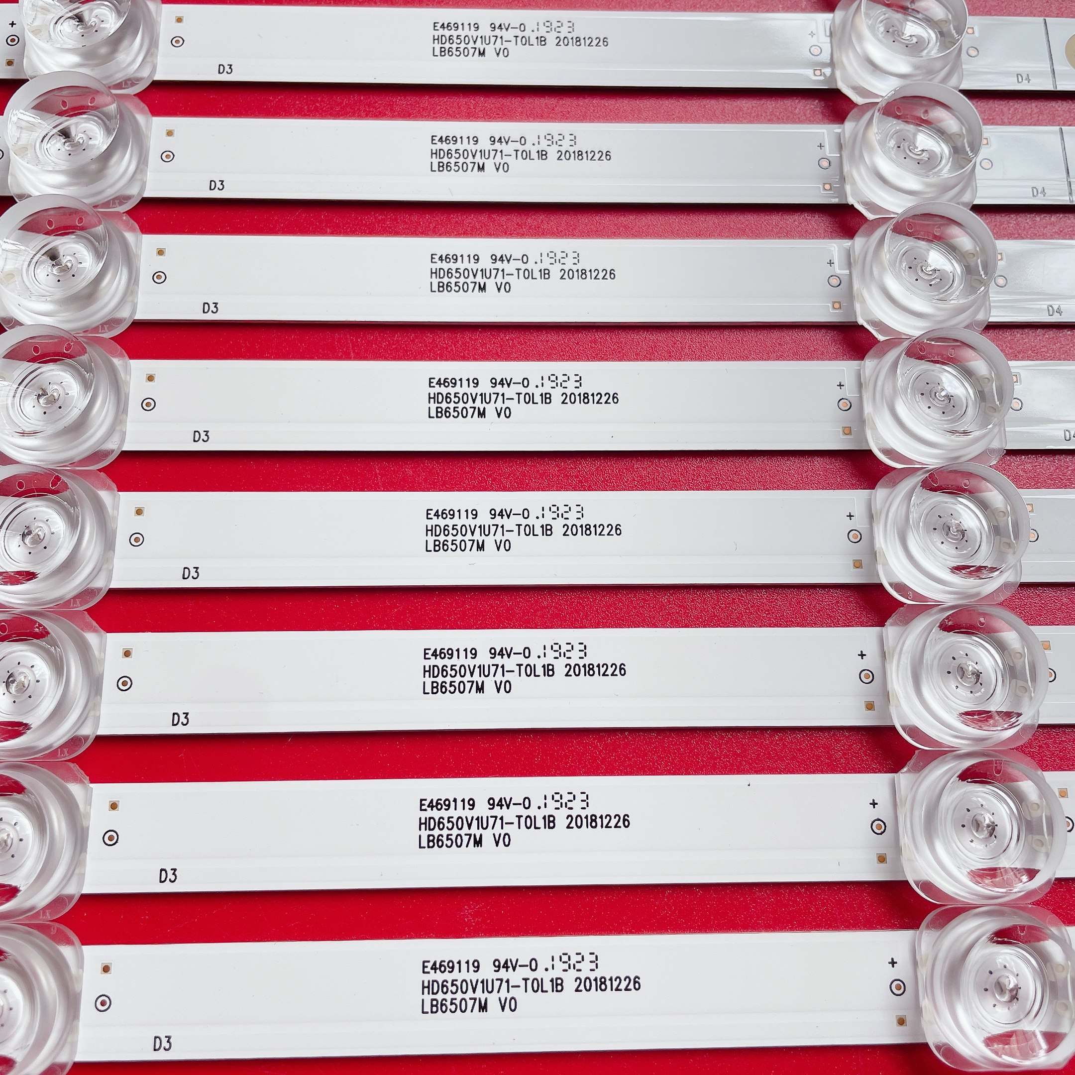 适用海信H65E3A HZ65A57 HZ65A65灯条LB65073 V0 SS-L HD650S3U51_虎窝淘