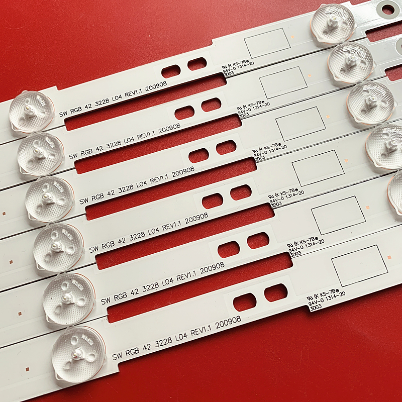 适用创维42E350E 42E5CHR灯条SW RGB 42 3228 L04/R04REV1.1 1301_虎窝淘