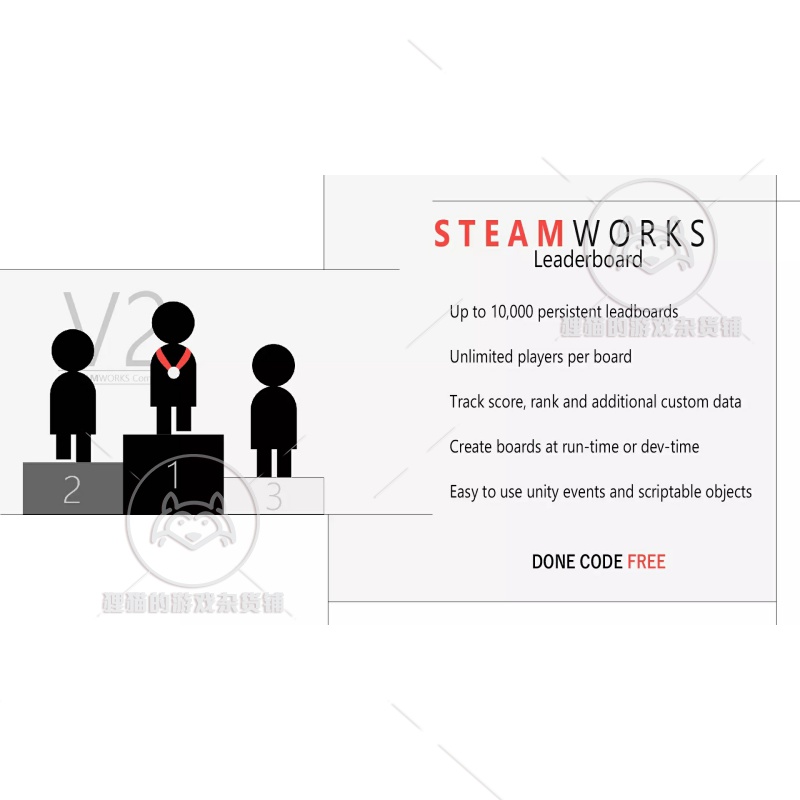 Unity Steam API Steamworks Complete 3.2.0.0包更蒸汽API插件_虎窝淘