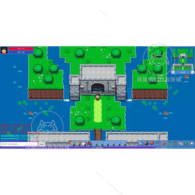 Unity uMMORPG 2D Remastered- MMORPG Engine游戏引擎 2.13_虎窝淘