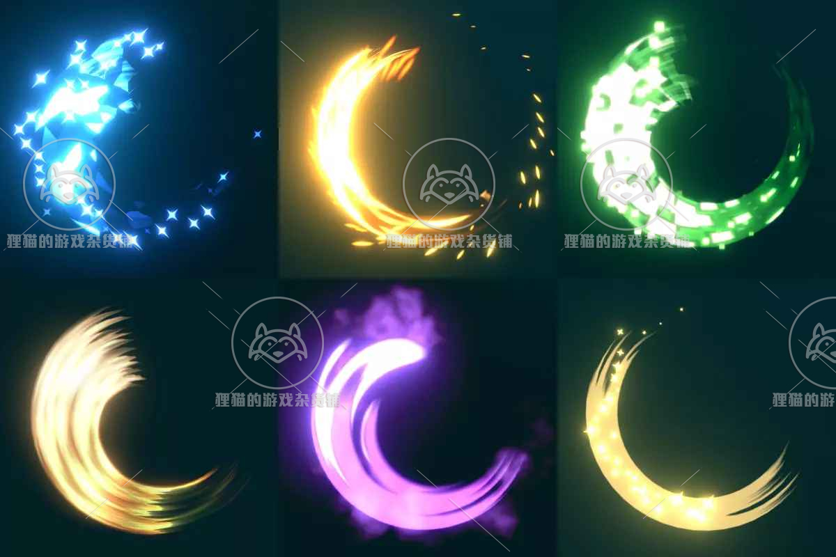 Unity Cartoon FX 4 Remaster R 1.1.4包更新 2D卡通魔法特效包_虎窝淘