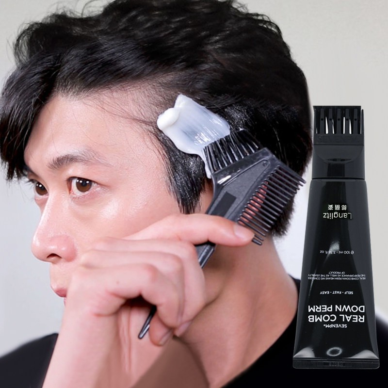 MOETA男士服帖烫鬓角软化膏头发软化剂软发膏软发剂全头拉直定型_虎窝淘