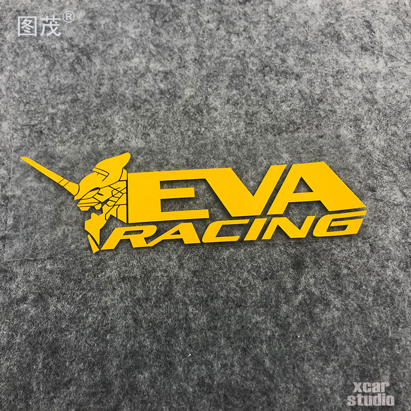 EVA RACING新世纪福音战士系列贴纸汽车电动车电脑箱包贴_虎窝淘