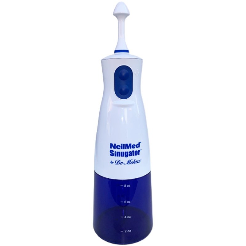 美国进口新款Neilmed洗鼻器成人儿童专用鼻腔冲洗器温和脉冲孕妇_虎窝淘