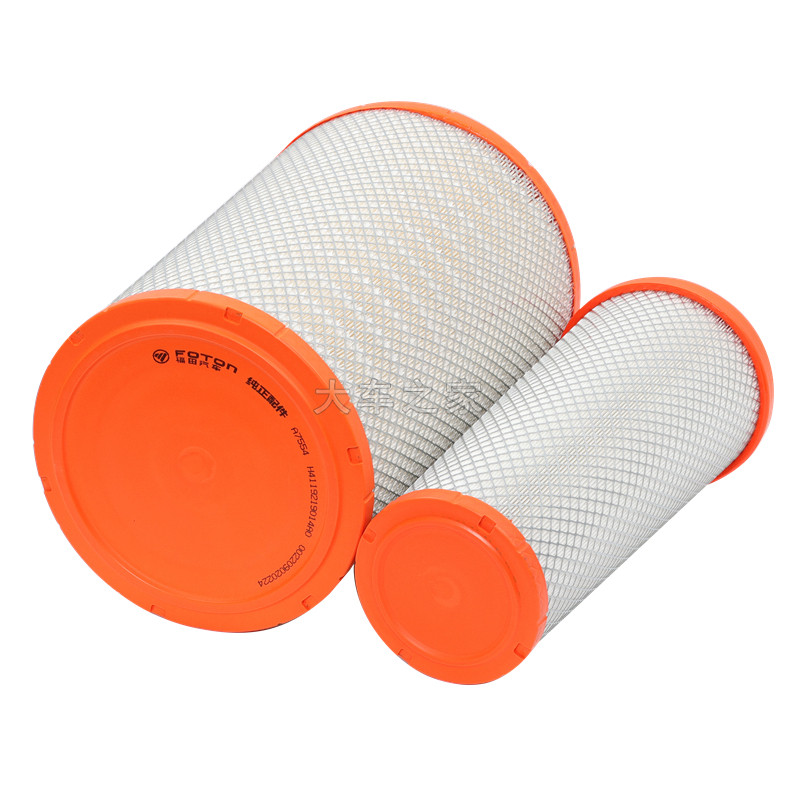 K3347空气滤芯适配福田新欧曼GTL400 430 460 490空滤EST 510锥形_虎窝淘