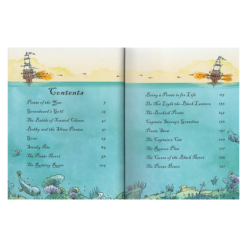 Usborne Illustrated Pirate Stories尤斯伯恩海盗的故事插图故事书精装儿童英语故事书小学生课外读物 8+岁英文 ...