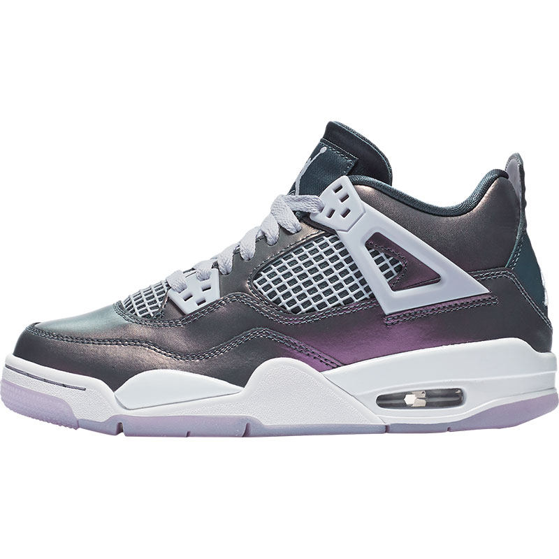 Nike/耐克正品Jordan 4 GS AJ4女子大童篮球鞋BQ9043-400_虎窝淘