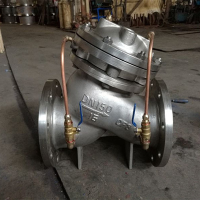 不锈钢水利控制阀JD745X-16P不锈钢多功能水泵控制阀1_虎窝淘