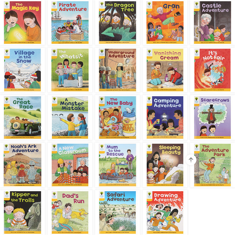 Oxford Reading Tree 5牛津阅读树ORT五阶段拓展分级阅读24本 Biff Chip and Kipper Stories ...