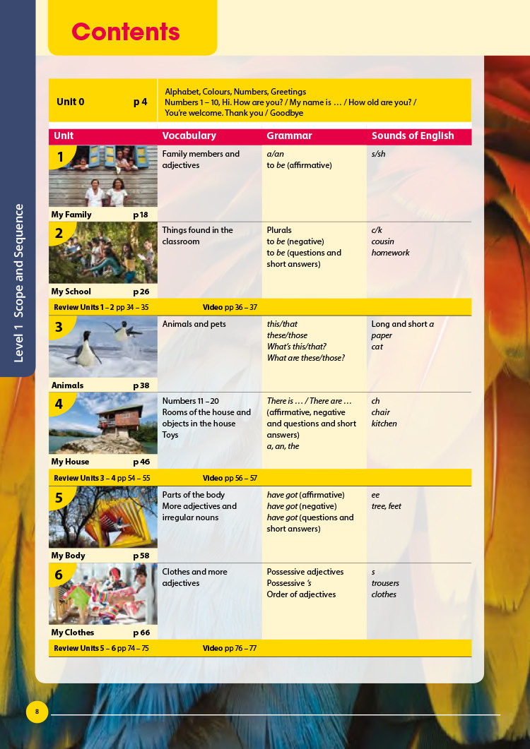 Wonderful World L1缤纷世界一年级美国小学英语教材英文原版 National Geographic Learning国家地理 ...