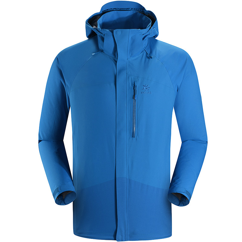 凯乐石户外运动男款山岳飞织轻量2.5L冲锋衣防风防雨KG110268_虎窝淘