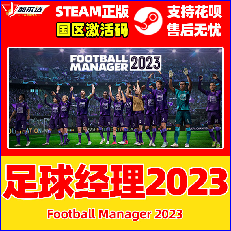 steam足球经理2023 FM2023 Football Manager 2023 PC中文正版国区激活码 cdkey_虎窝淘