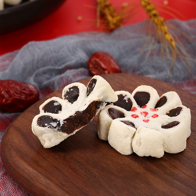 拍下送1盒稻香村枣花酥210gx3盒装休闲零食小吃糕点心枣泥糕_虎窝淘