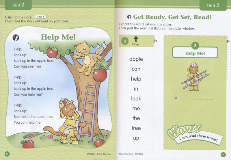 Evan-Moor Smart Start Sight Words Book 1美国加州教辅聪慧启蒙高频词幼儿园英语 5-6岁儿童英文原版进口 ...