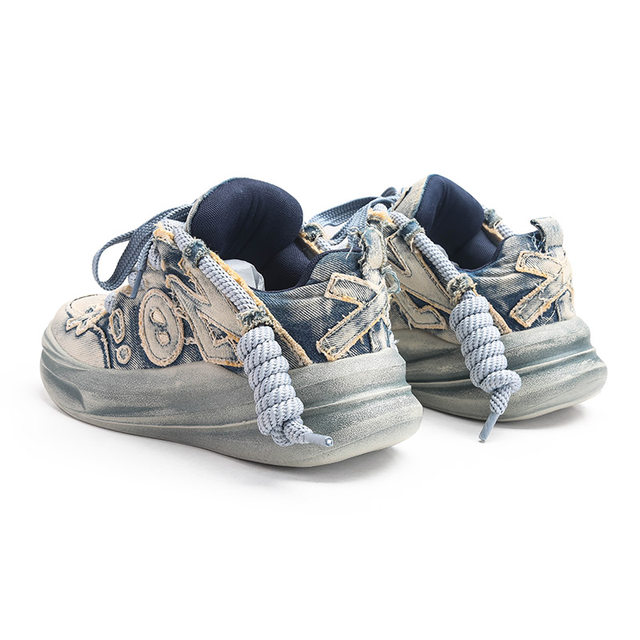 NOCOPY retro, old casual and versatile couple, wear-resistant, height ...