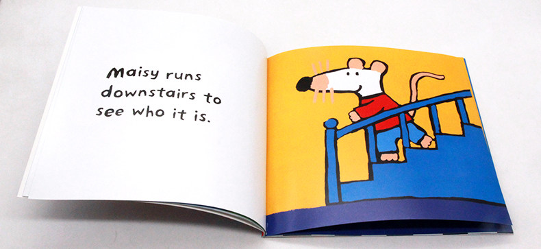 进口英文原版绘本 Maisy Takes a Bath小鼠波波洗澡幼儿童启蒙图画书生活场景体验性格行为养成亲子阅读廖彩杏推荐Lucy ...