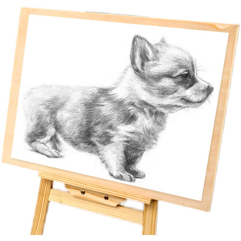 画板实心木质空心美术生专用4k8k素描水彩写生工具套装初学者儿童_虎窝淘