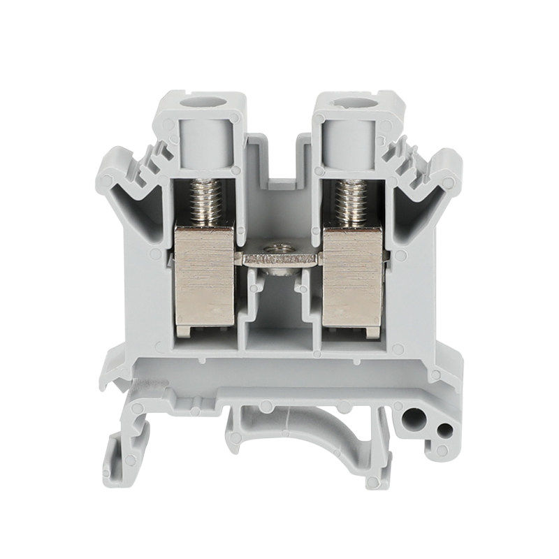 UK10N接线端子厚件纯铜导轨式电压端子10MM平方端子排阻燃不滑丝_虎窝淘