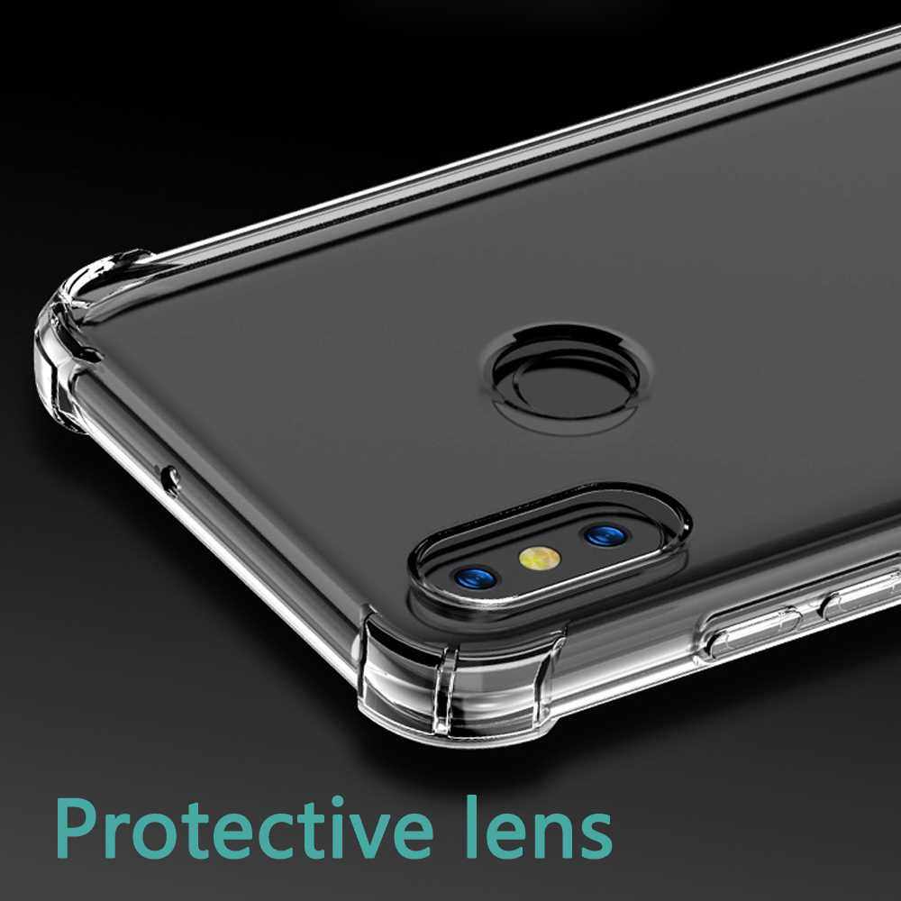 100 pcs Anti fall Phone Case Silicone Soft Cover for xiaomi - 天天券