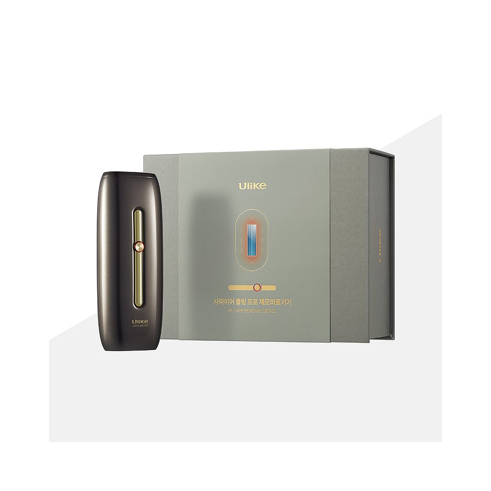 【韩国直邮】Ulike蓝宝石冰点pro脱毛仪深灰色礼盒装光电技术UI05_虎窝淘