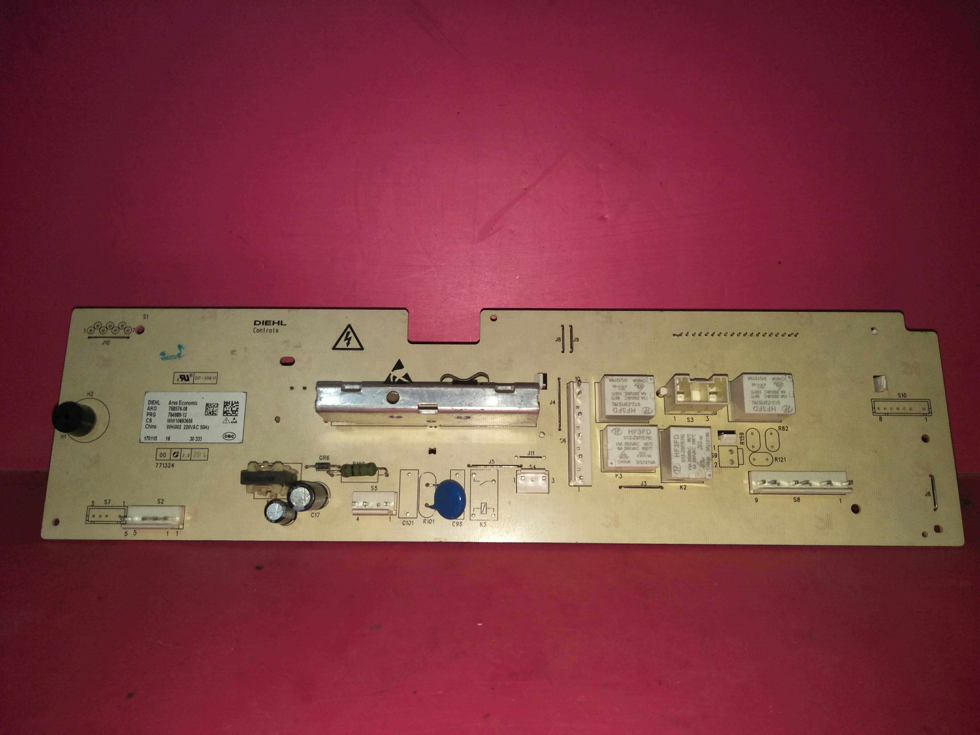 海信滚筒洗衣机电脑板1921268显示板主板768576-08 764989-12_虎窝淘