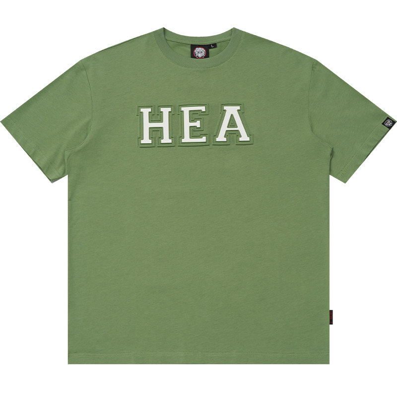 HEA简约LOGO休闲短袖T恤