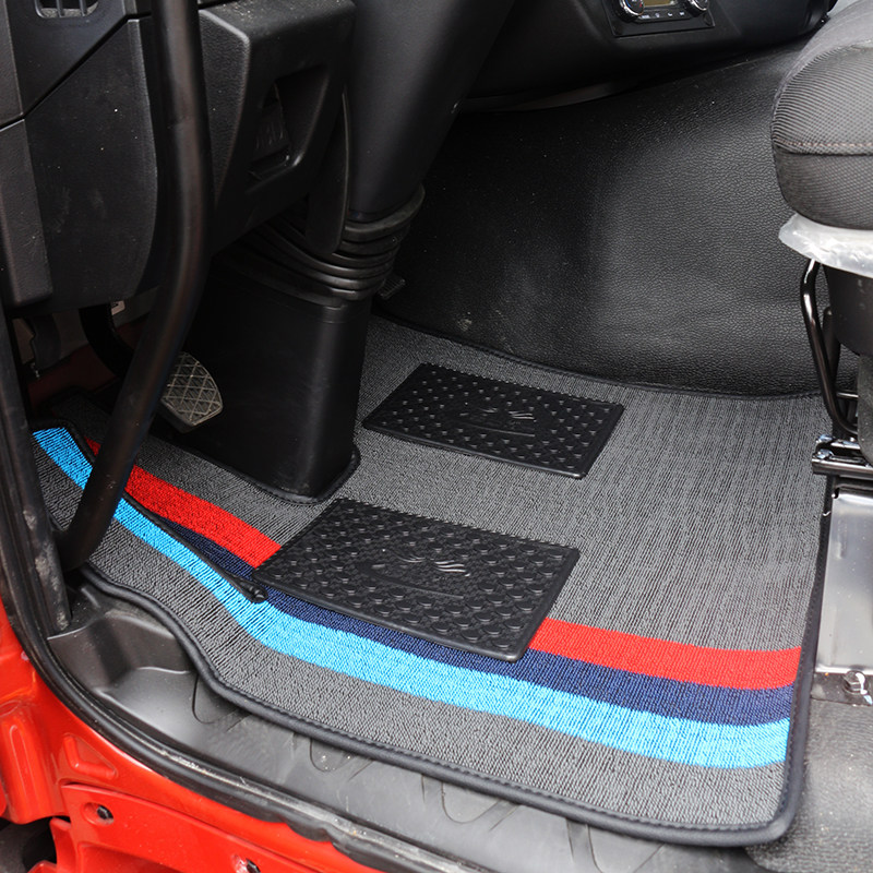 解放J6P J6L J6M雪妮丝JK6龙VH途V天V专用货车主驾驶雪尼丝脚垫_虎窝淘