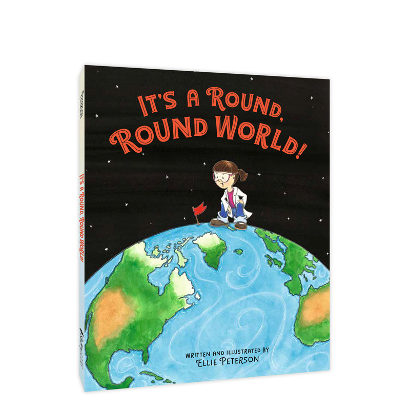 地球为什么是圆的It’s a round, round world!美国科学教师创作英语原版科普绘本幼儿园小学生课外读物正版_虎窝淘