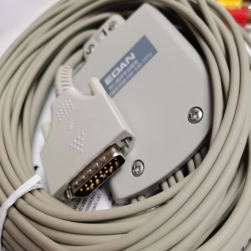 原装 EDAN理邦SE-1200 SE-1201 SE-12 SE-601心电图机导联线_虎窝淘