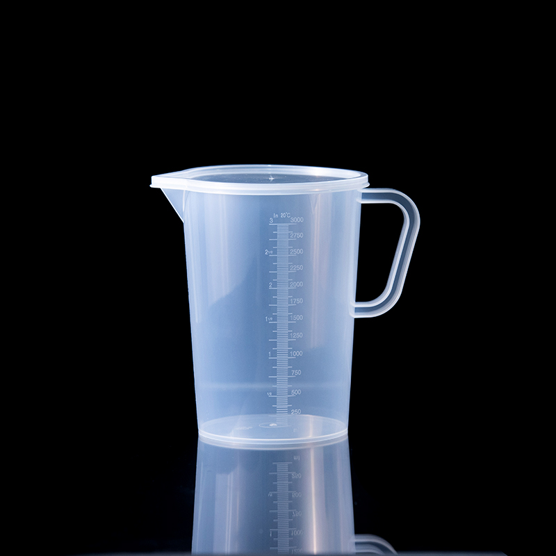 包邮 5000ml毫升塑料量杯量筒烧杯带刻度容量瓶 5L杯带盖_虎窝淘