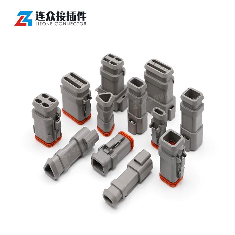 DT06-2S-E008德驰型汽车接插件防水连接器线束插头DT04-2P-E008_虎窝淘
