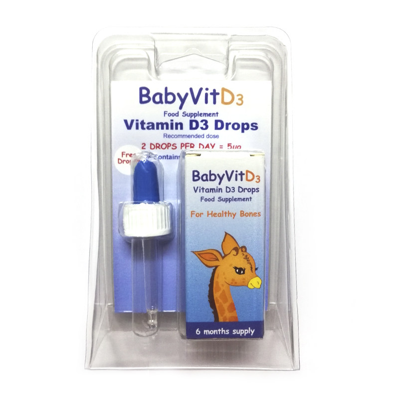 BabyVit长颈鹿婴幼儿无敏维生素D3滴剂补钙vd【过敏宝宝专用】_虎窝淘