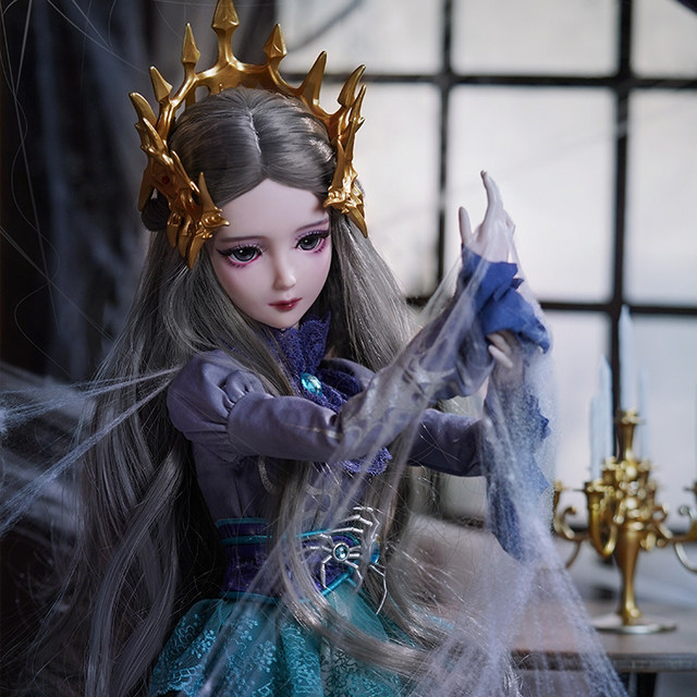 Ye Luoli Doll Love Princess Ice Princess Blue Peacock Time Princess ...