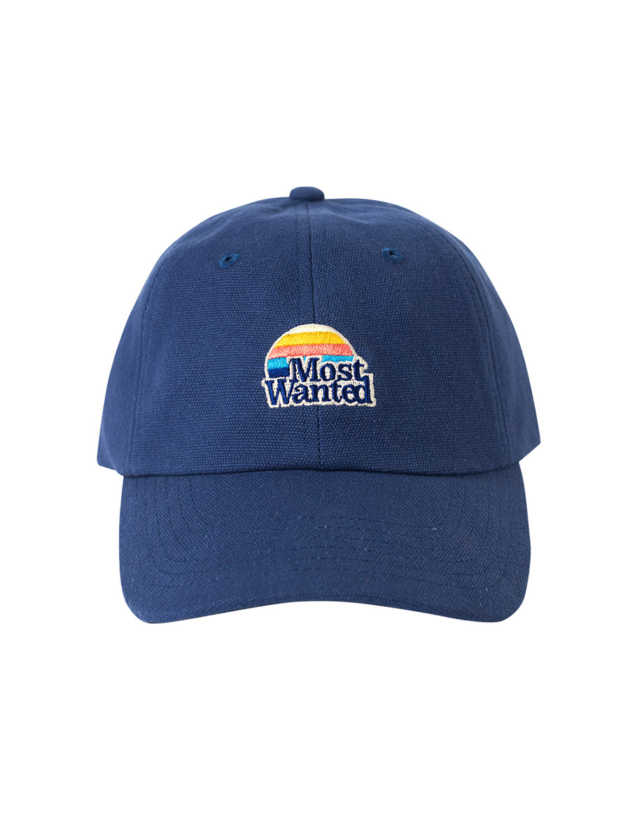 MostwantedLab 19FW四周年限定ins彩虹刺绣情侣百搭款棒球帽MWTD_虎窝淘