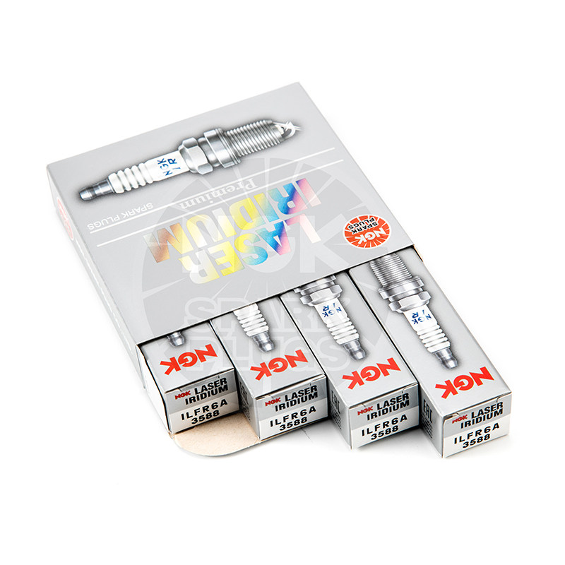 NGK铱铂金汽车火花塞ILFR6A适用斯巴鲁XV森林人超级维特拉奔驰G55_虎窝淘