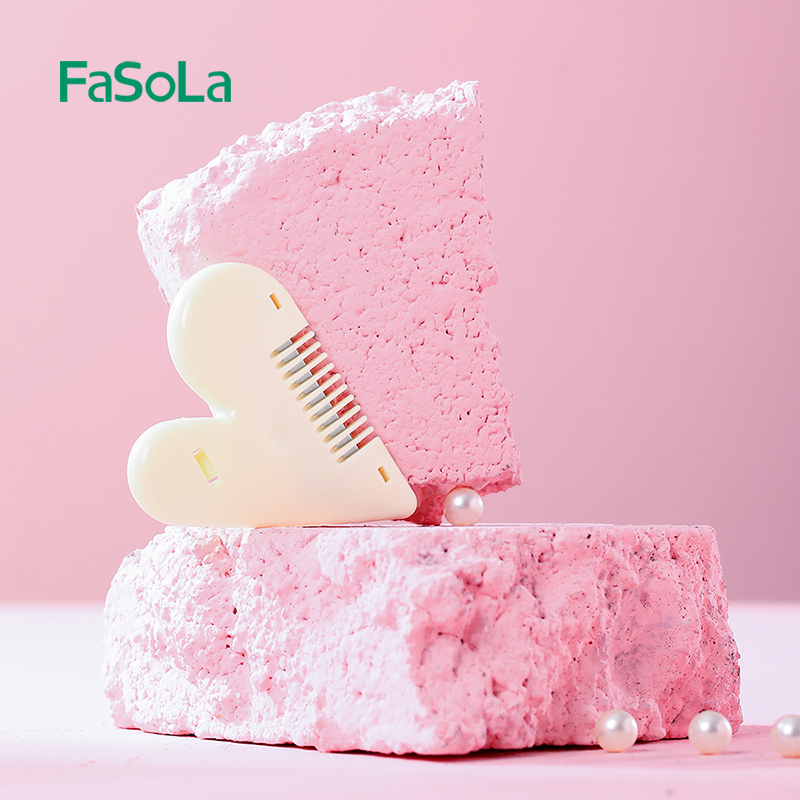 FaSoLa刘海剪刀儿童修剪器剪刘海打薄迷你双面削发刀宝宝剪发神器_虎窝淘