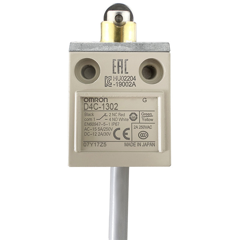 原装OMRON欧姆龙防水行程限位开关D4C-1202/1402/1602/1302/1502_虎窝淘