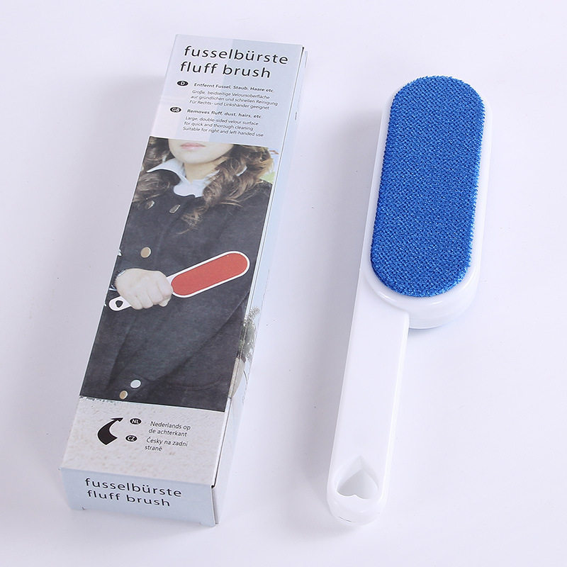 Fluff Fabric Clothes Dust crumbs Brush Pet Hair Remove刷毛器_虎窝淘