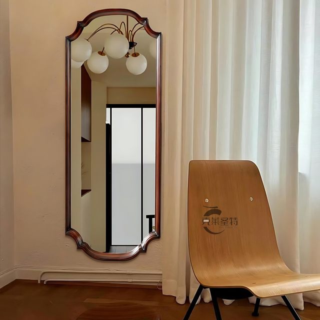 American retro dressing mirror hanging wall house house -style home ...