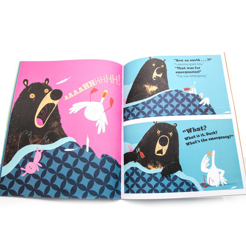 英文原版绘本Goodnight Already!已经说过晚安了4-8岁幼儿原版英语绘本书儿童原版英文故事书幼儿园老师推荐大熊和鸭子系列_虎窝淘